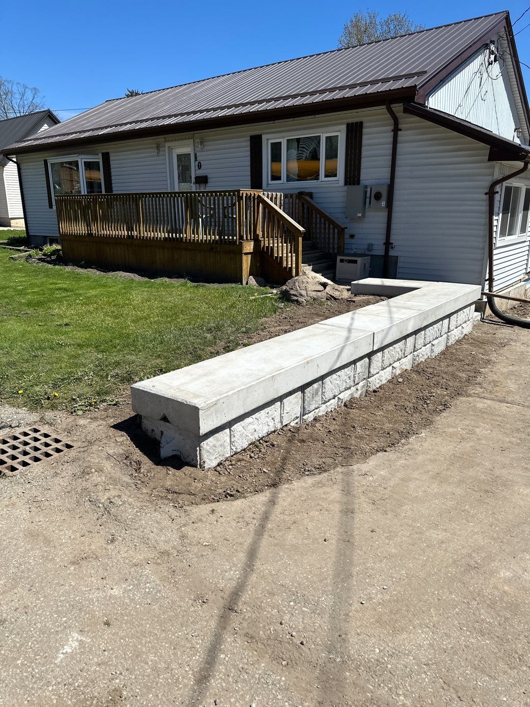 Concrete Modifications & Renovations - Patios and Retaining Walls